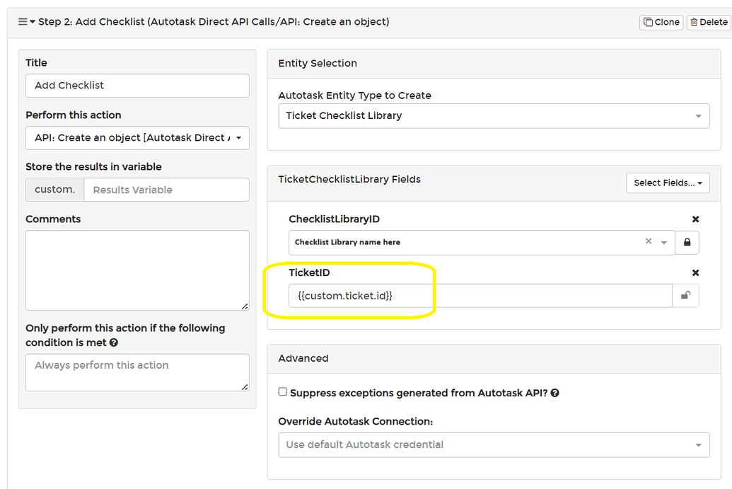 Scheduled Task - Create Recurring Ticket - Help & Questions - MSPintegrations
