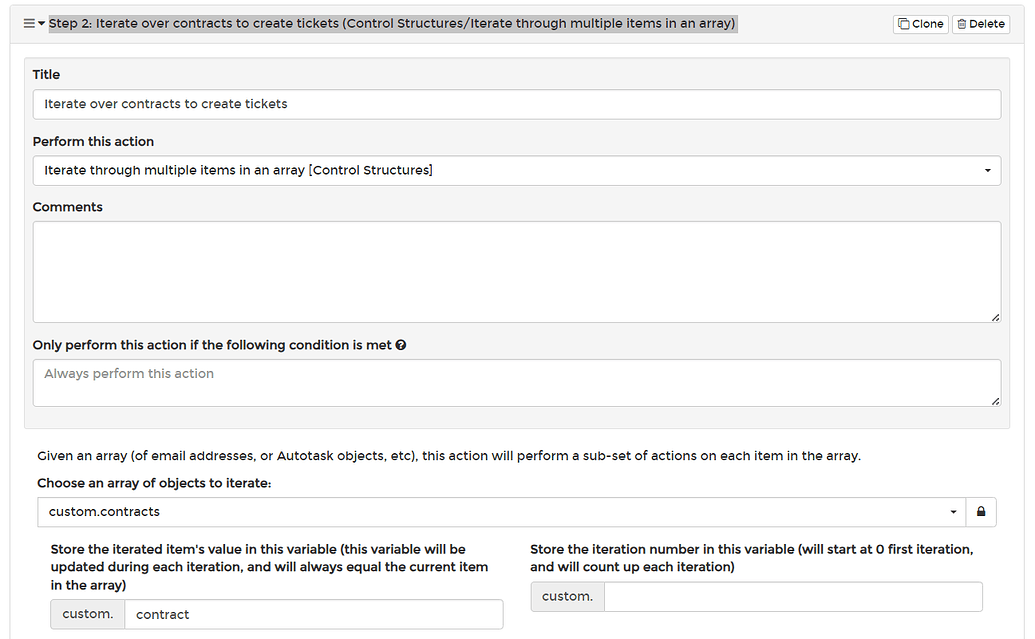 Scheduled Task - Create Recurring Ticket - Help & Questions - MSPintegrations